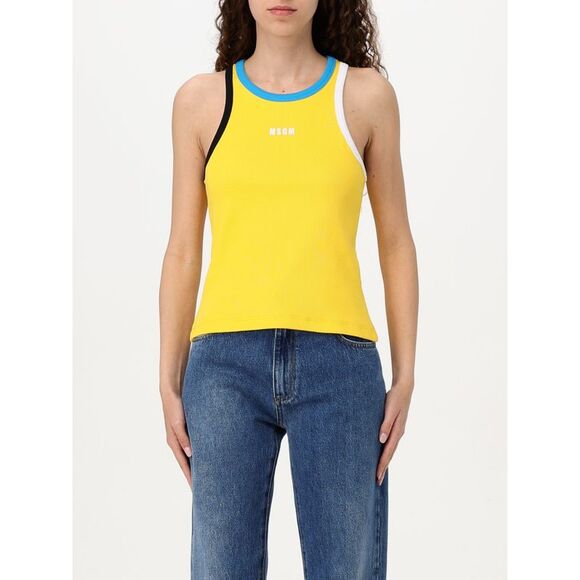 MSGM | Tops | Msgm Top Woman Women Yellow Tops | Poshmark